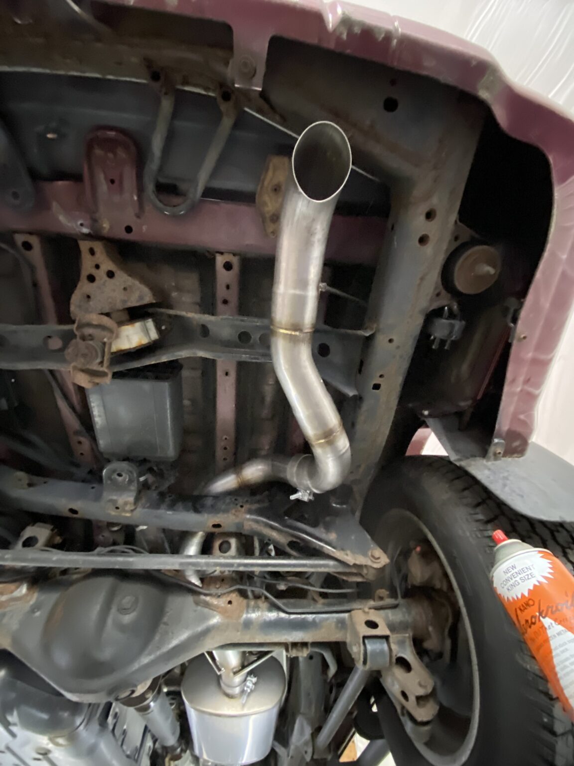 URD Stainless 3" Mark4 Exhaust HIGH TUCK, 2003-2009 4Runner V6 ...